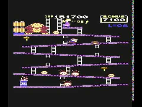 Donkey Kong: Atarisoft C64 1983 COMMODORE 64 NOSTALGIA CLASSIC RETRO ...