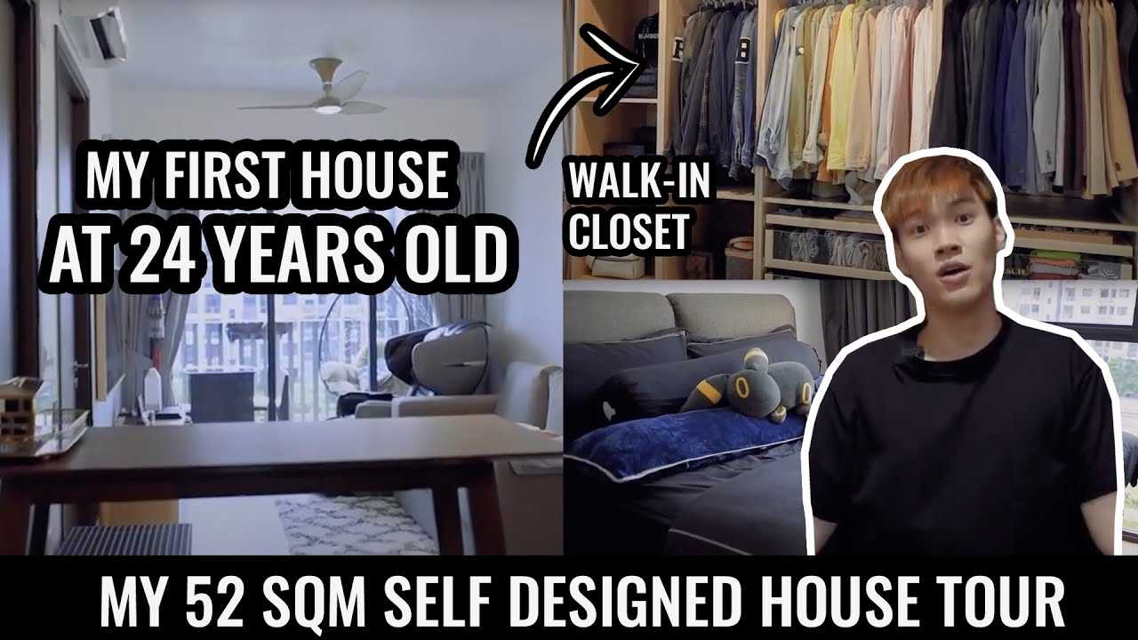 MY FIRST HOUSE Inside A 52SQM Private Condo with Walk-in Closet in ...