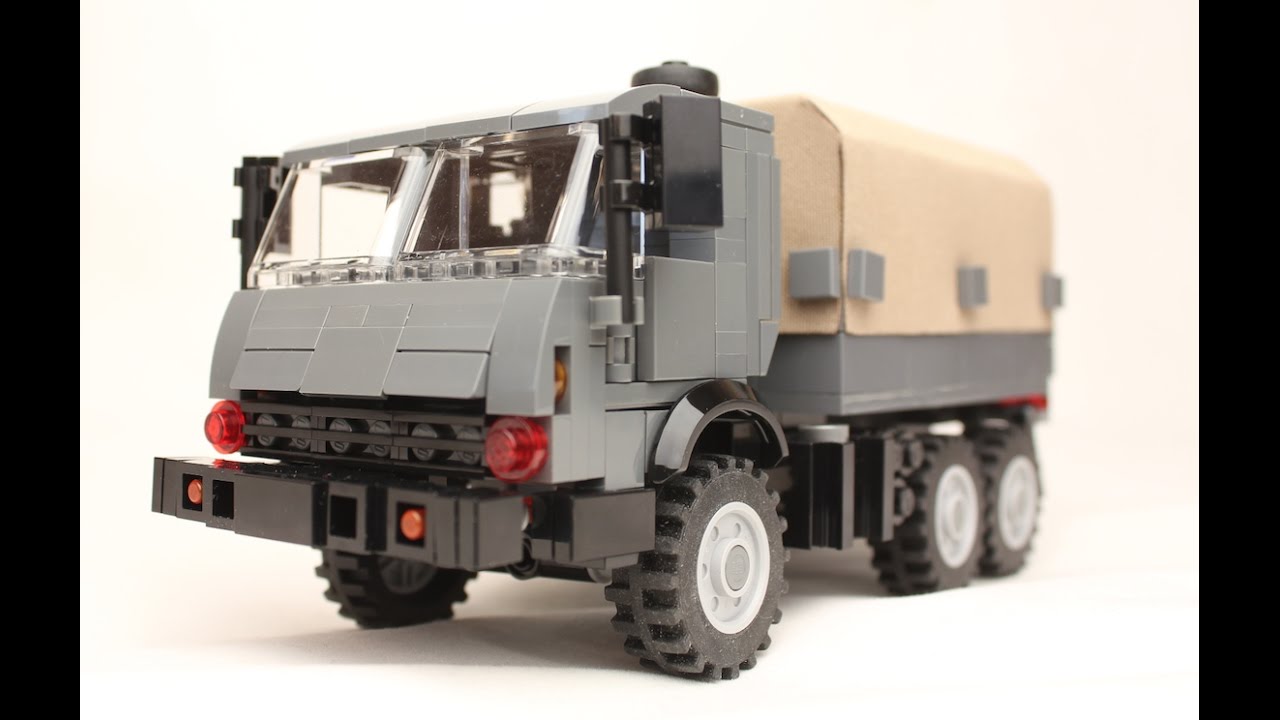 KAMAZ из LEGO - YouTube