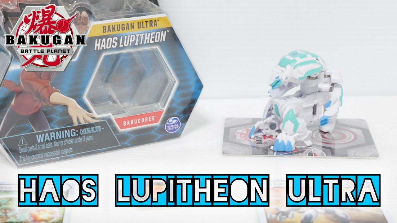 HAOS LUPITHEON ULTRA Single Pack | Battle Planet | BAKUGAN UNBOX - YouTube