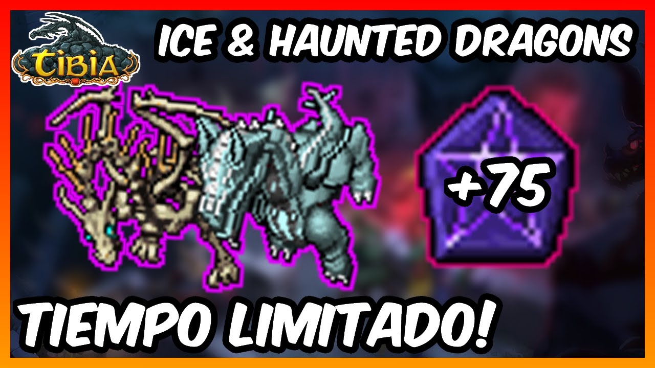 Tibia | Bestiary | Ice Dragons & Haunted Dragons | Bestiary por TIEMPO ...
