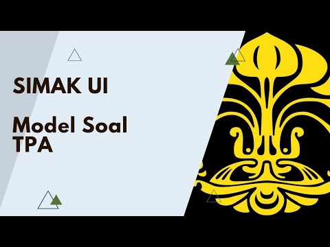MODEL SOAL TPA SIMAK UI 2024 - YouTube