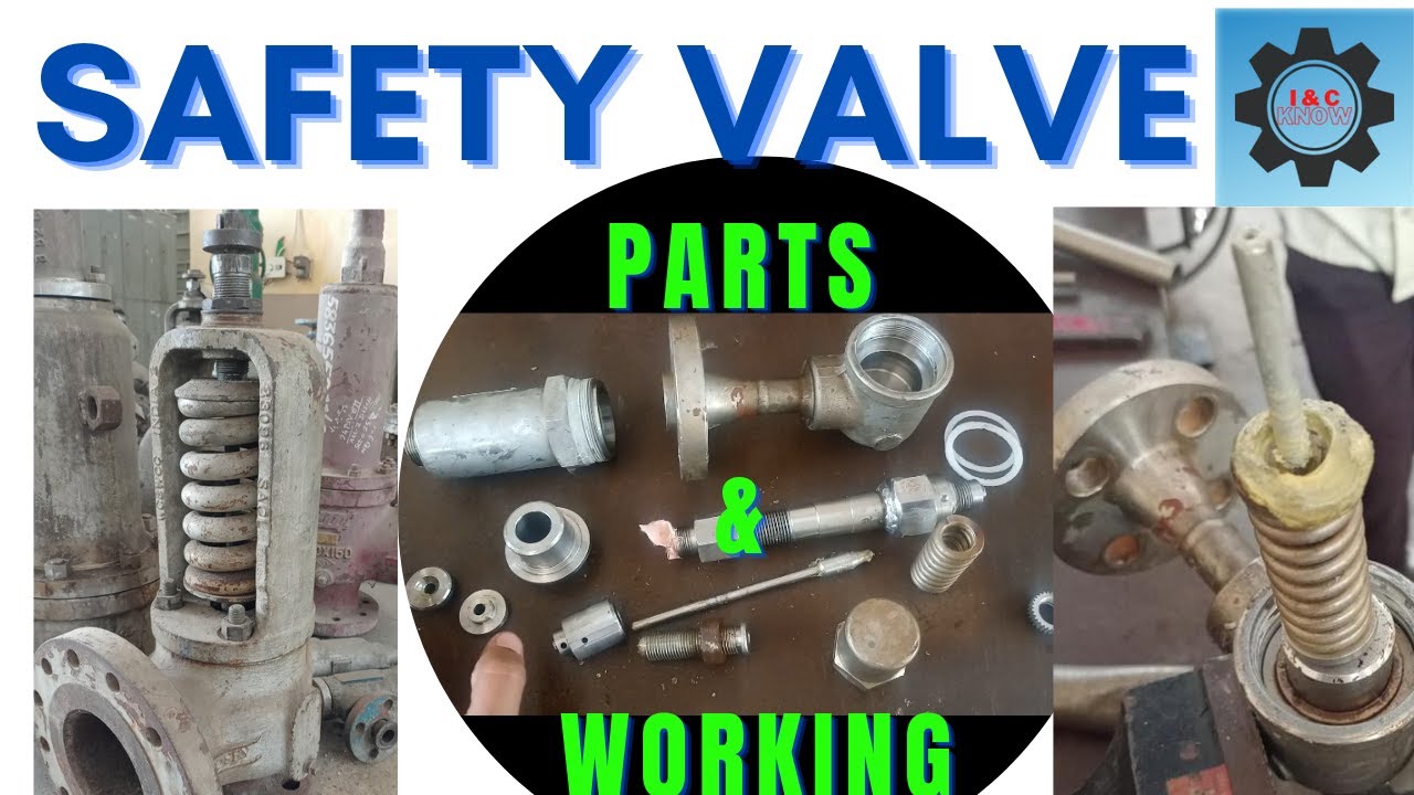 Safety Valve Parts & Working #instrumentation - YouTube