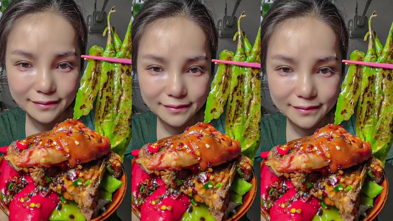 Let's Eat With Jin: Braised Pig's Trotter With Spicy Pickled Peppers ...