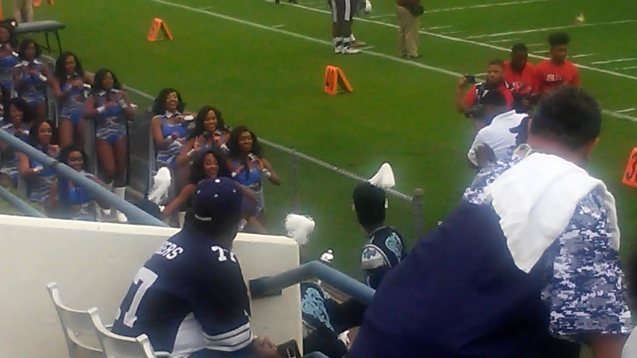 2018 JSU Sonic Boom marching - Get Ready - YouTube