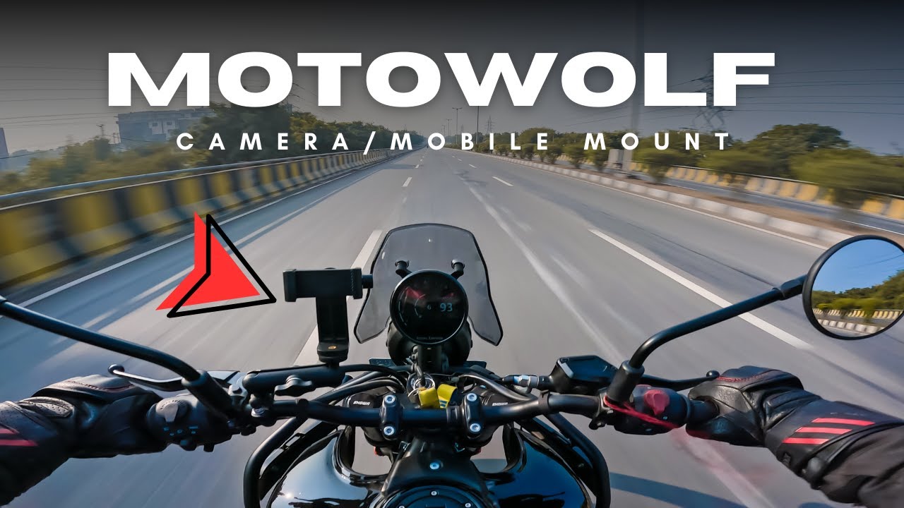 "Best Moto Accessories! Moto Wolf GoPro & Mobile Mount Review 🔥" - YouTube