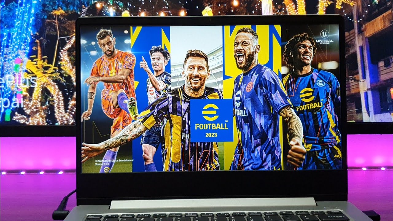 eFootball 2023 on Intel UHD 620 (i3 8130U & 8GB RAM) Low end PC - YouTube