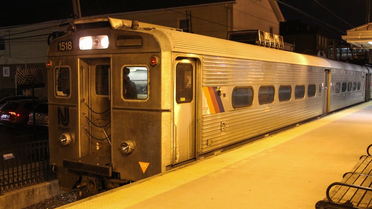 [RR] - NJ Transit North Jersey Coast Line Trains in February - YouTube