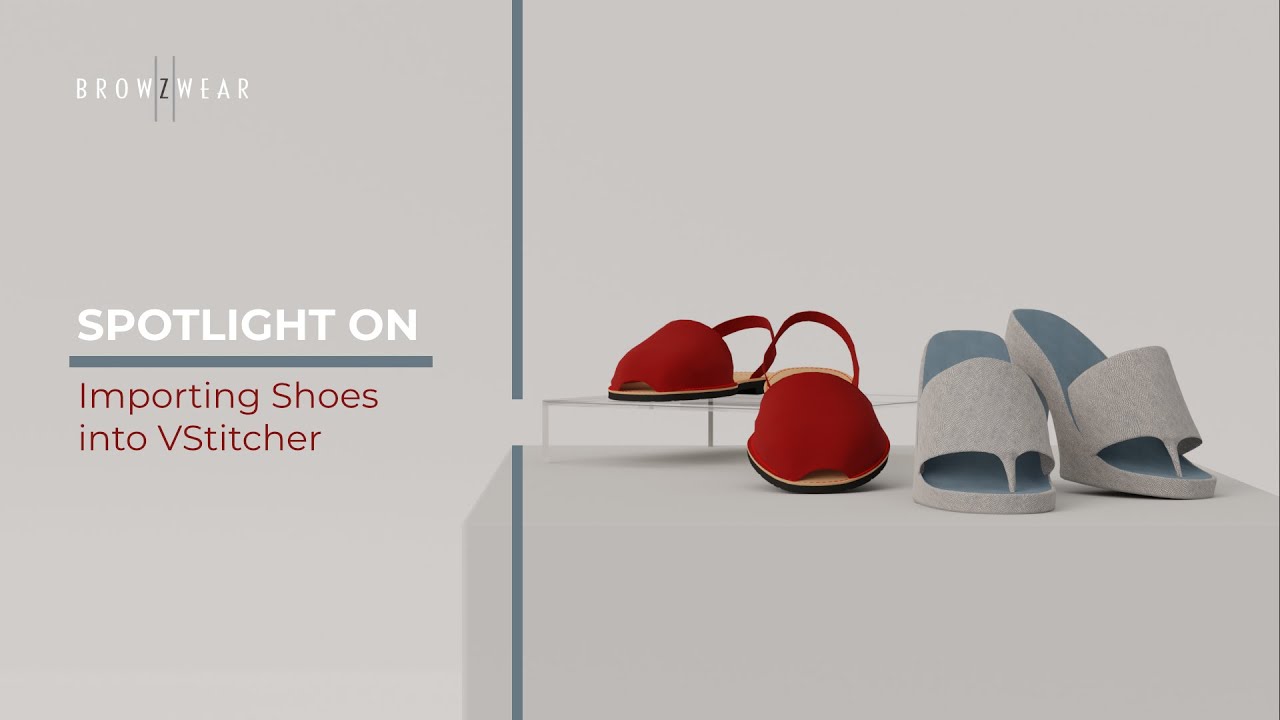 Spotlight on Accessorizing with Shoes in VStitcher - YouTube