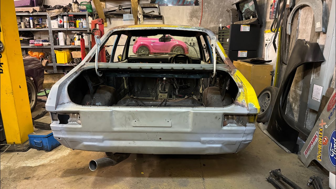 Ford escort mk2 restoration upgrade metal work, rear tubs and standard ...