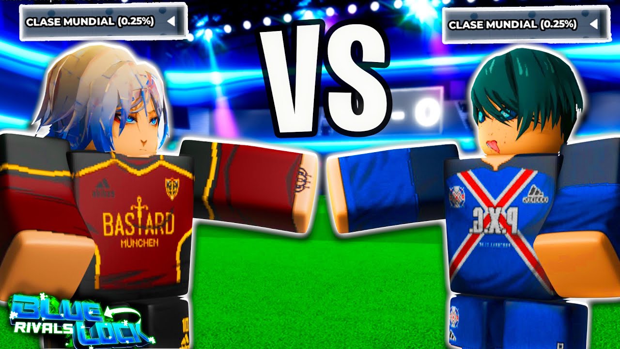 NEL RIN VS KAISER EN BLUE LOCK RIVALS - YouTube