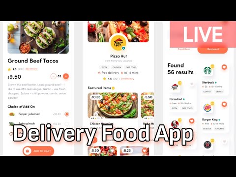 Live - Marker Map | Delivery Food App - FlutterFlow - YouTube