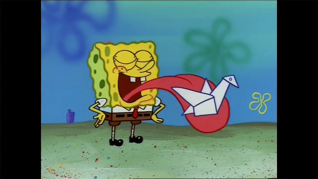 SpongeBob - Origami - YouTube