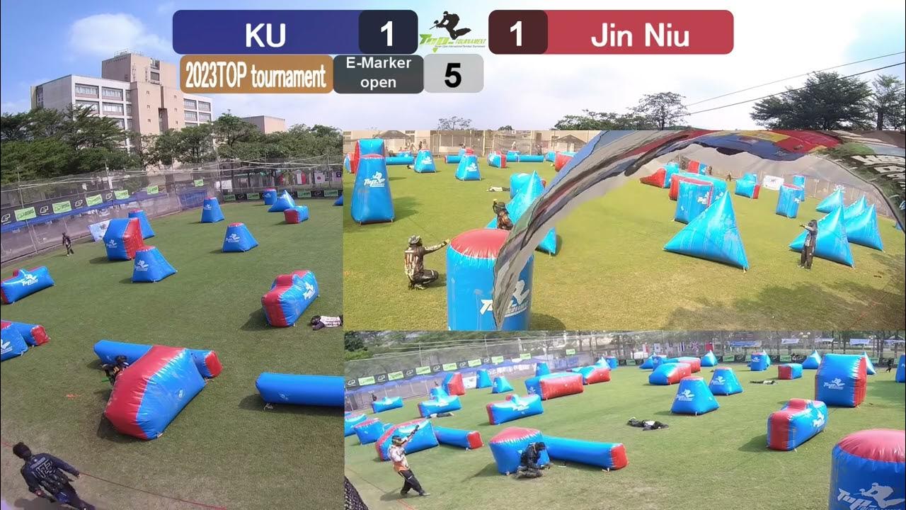 [5.KU vs. Jin Niu]2023Taiwan Open International Paintball Tournament臺灣國際漆彈公開賽TOP-tournament ...