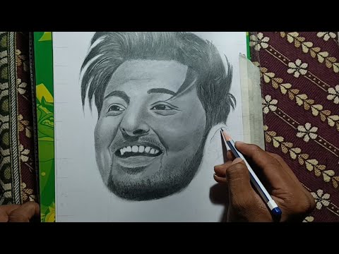 🥰how to draw Darshan raval |darshan raval ka face kaise draw kare |🥰how ...