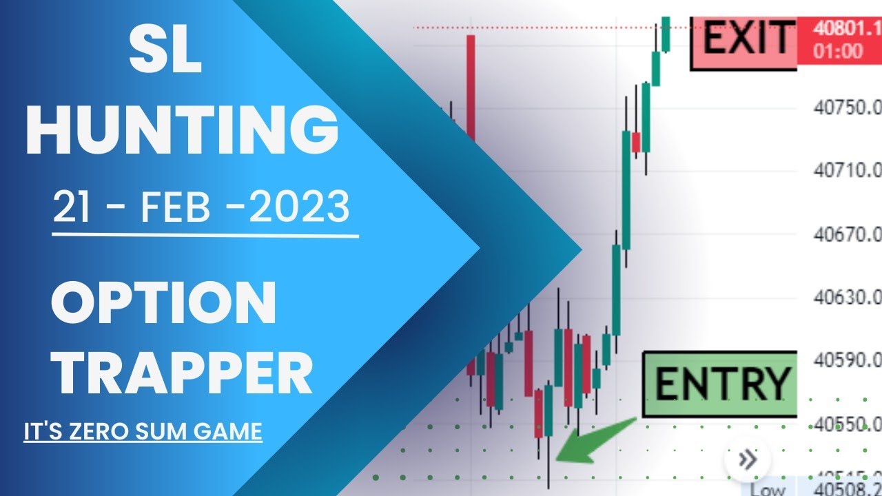 Sl Hunting Trading || Banknifty live intraday trading || 21 Feb 2023 ...