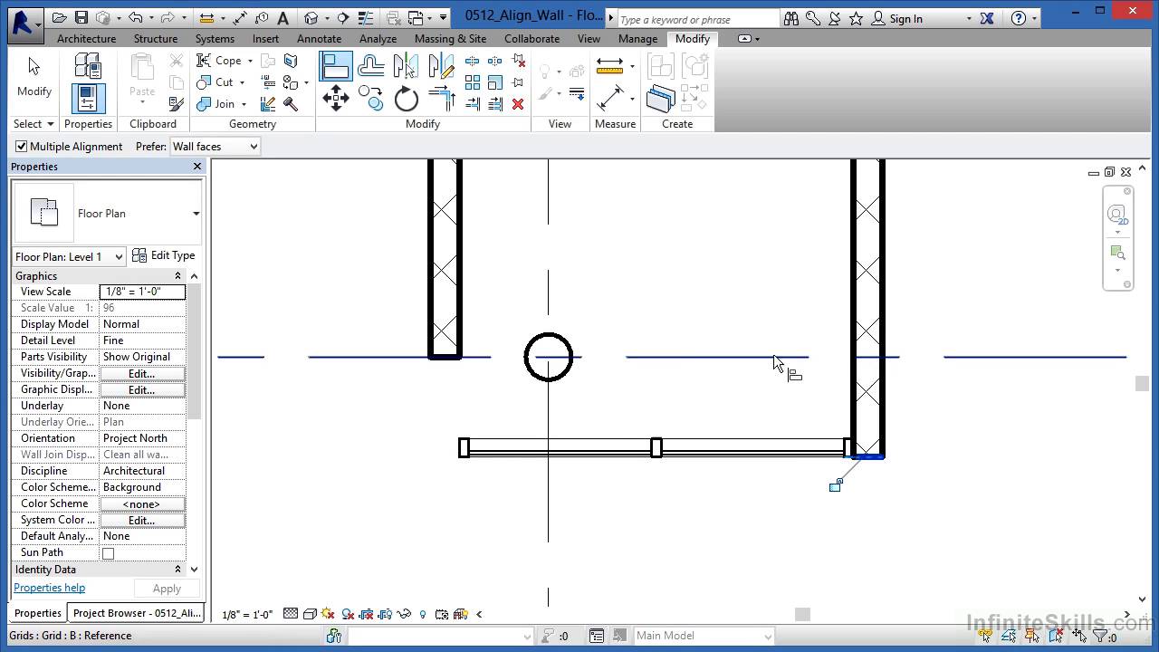 Revit Tutorial 05 12 Align Wall YouTube revit-tutorial-05-12-align-wall-youtube