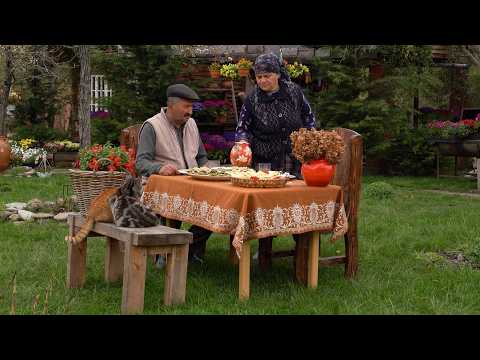Simple Village Life: Wild Herb Flatbread on Fire 🌿🔥🍞