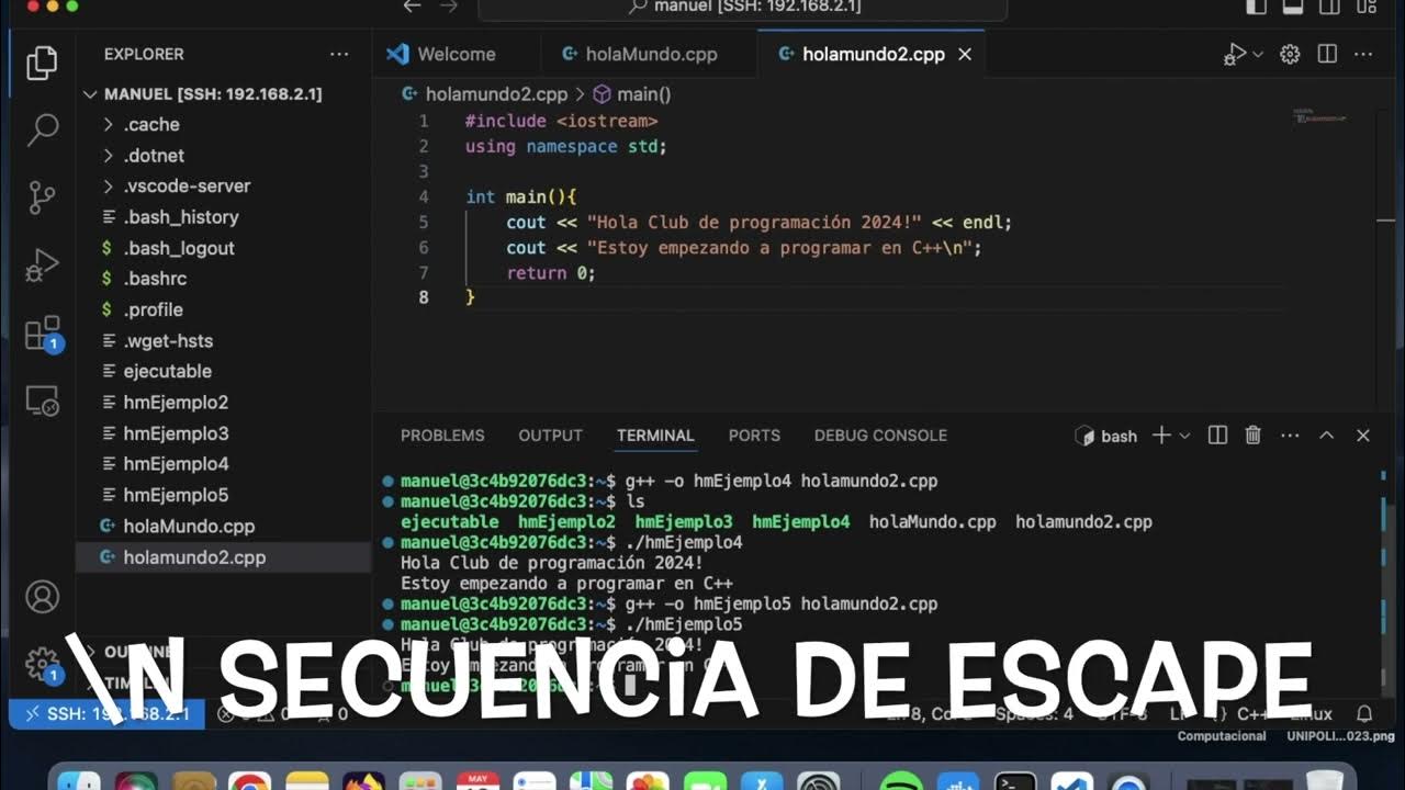 Video 2.- Secuencia de escape. - YouTube