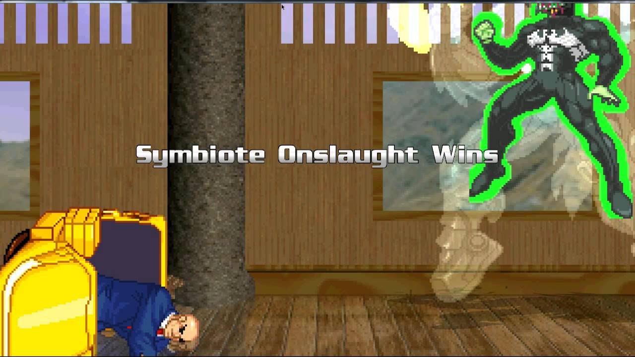 MUGEN-Professor X vs Symbiote Onslaught - YouTube