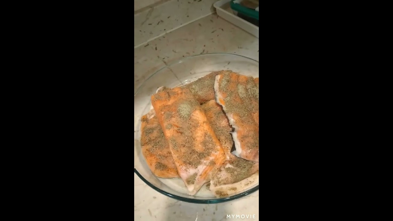 BAKED SALMON FISH ARABIAN RECIPE ofw kuwait - YouTube