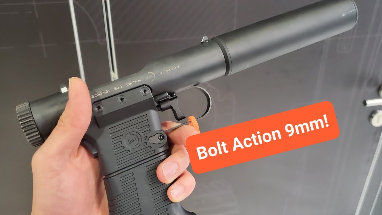 B&T Station Six Bolt Action 9mm Shot Show 2022 - YouTube