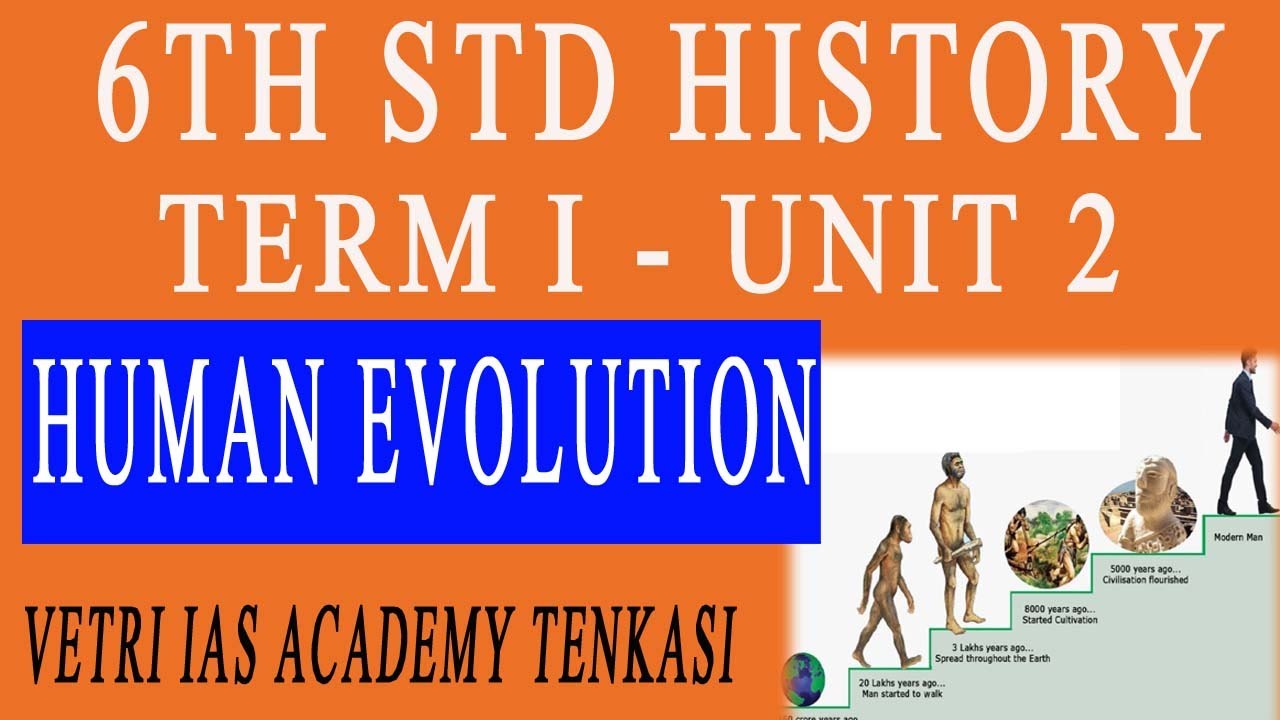 6TH STD HISTORY|TERM 1|UNIT 2|HUMAN EVOLUTION|SAMACHEER SCHOOL BOOKS ...