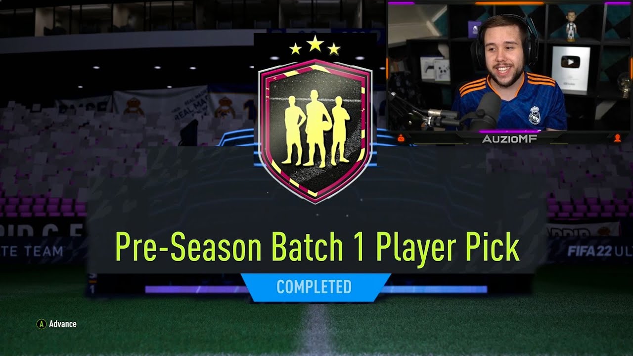 Auzio Tests NEW Pre-Season Batch 1 Player Pick - YouTube