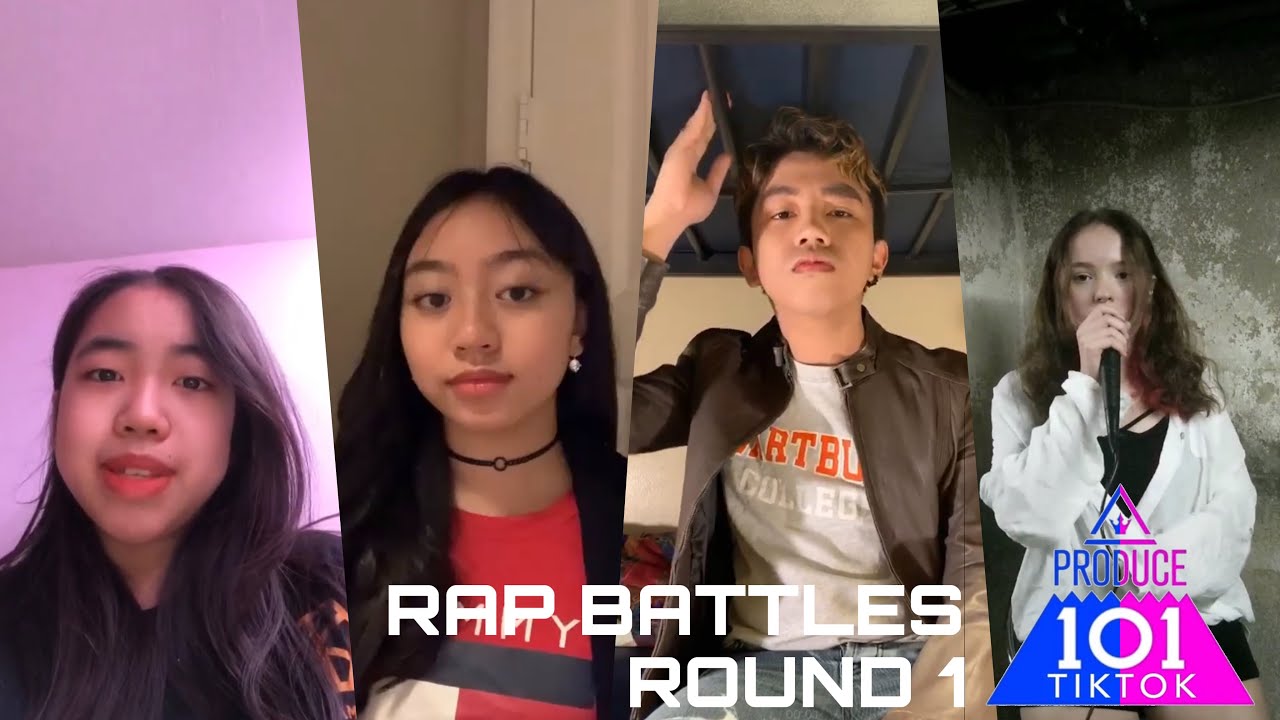 [RAP BATTLES] - ROUND 1 PRODUCE TIK TOK 101 - YouTube