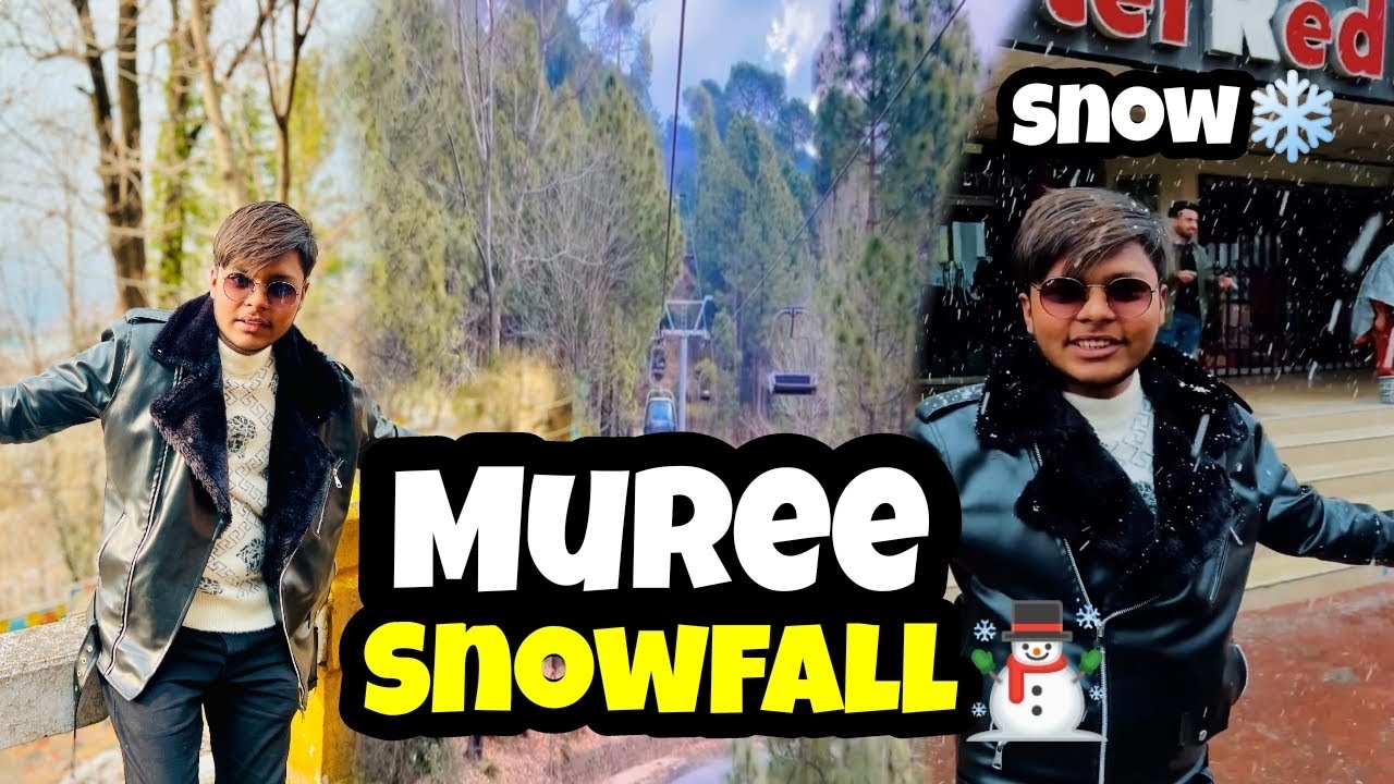 Live sonow in muree bhout maza aya please1k subscribe kr do - YouTube