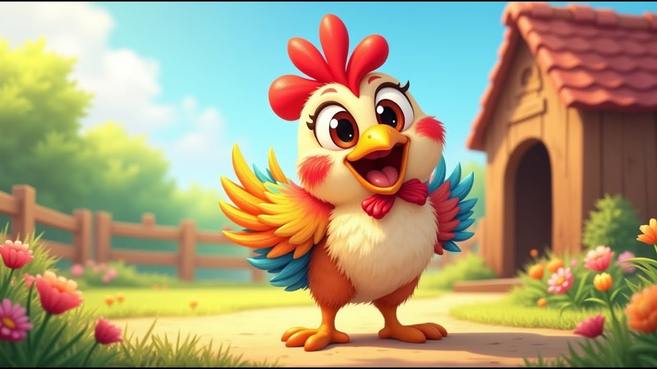 La Gallina Pintadita y el Gallo Corocó 🐔🎶: Canciones Infantiles para ...