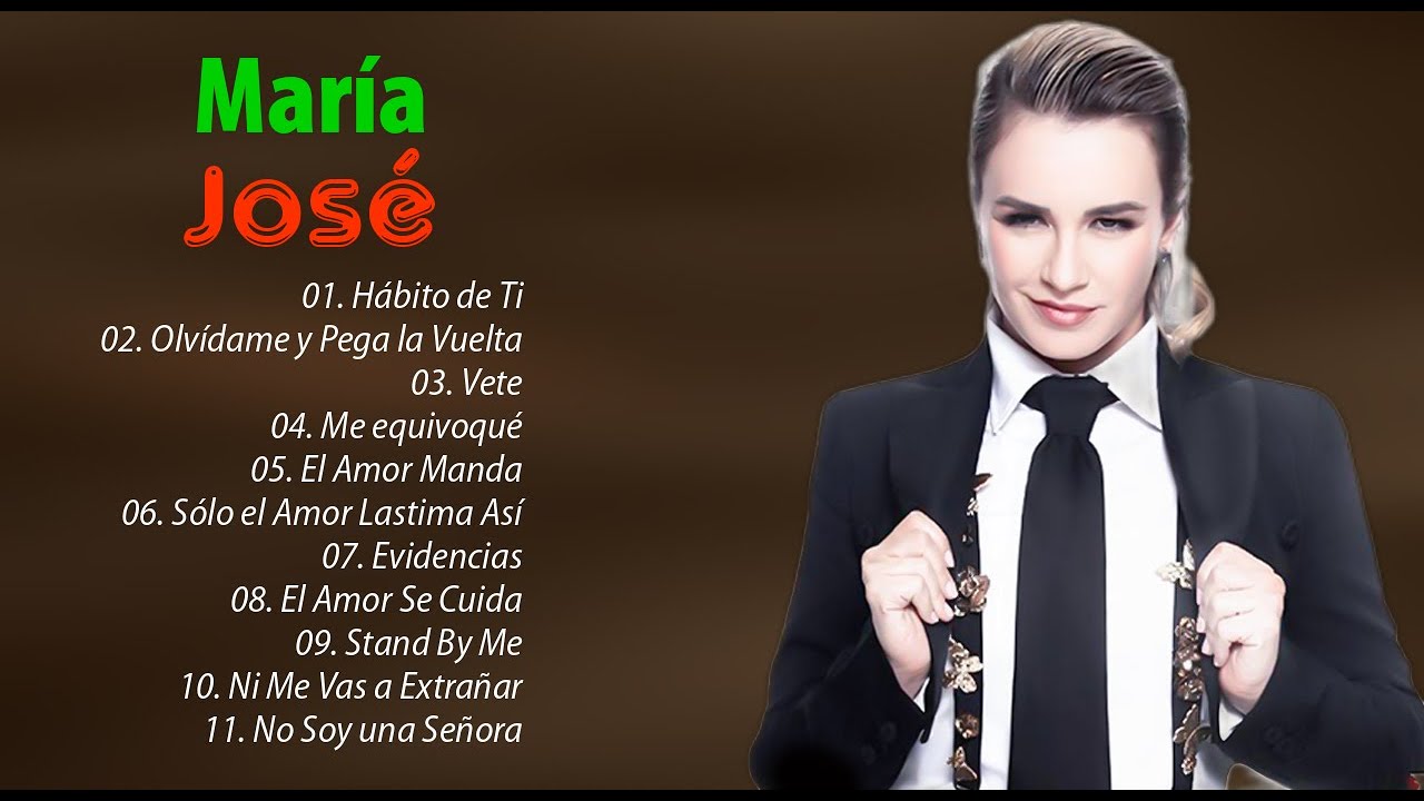 María José Sus Mejores Canciones -maría José 90s Sus Exitos Romanticos ...