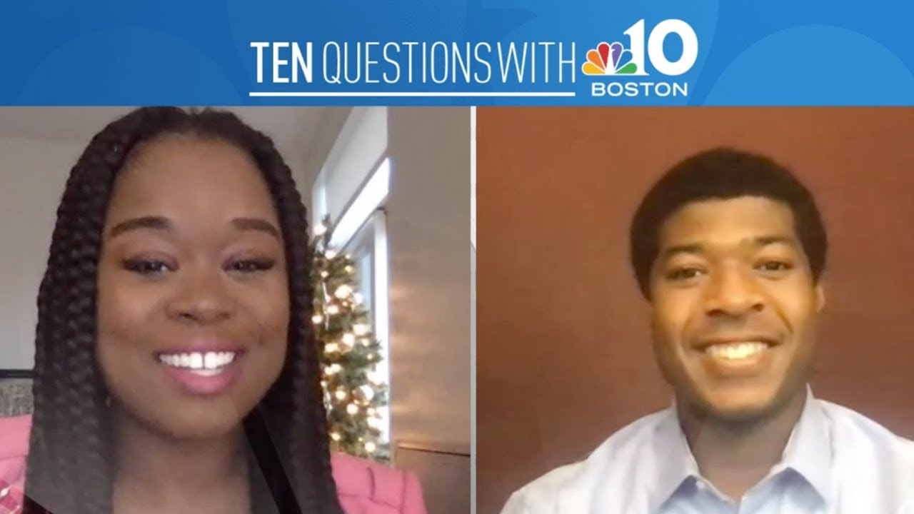 Noah Harris joins 10 Questions with NBC10 Boston - YouTube