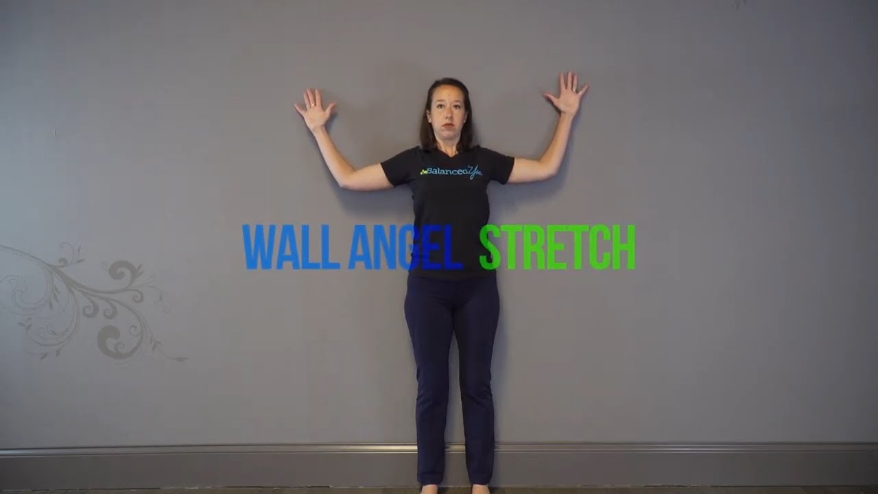 Mobility at Home :: Wall Angel Stretch - YouTube