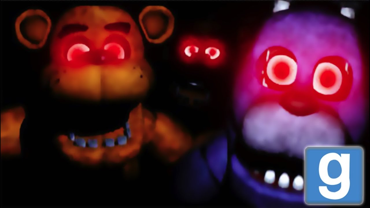Five Nights At Freddy's Gmod Horror Map - YouTube
