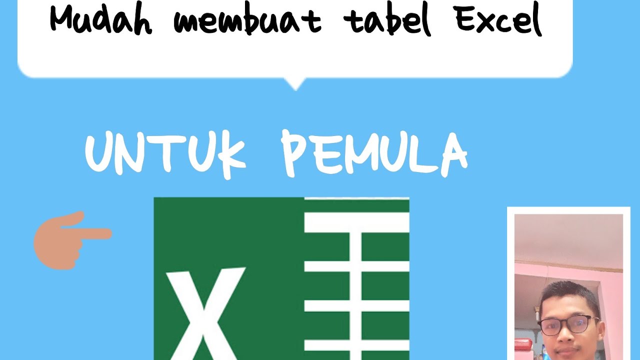 Cara membuat tabel belanja sederhana dengan Excel - YouTube