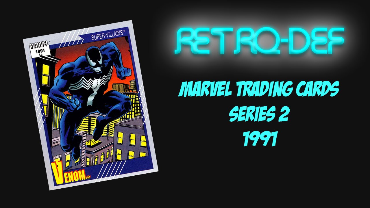 RETRO-DEF: Marvel Comics Trading Cards - Series 2 (1991) - YouTube