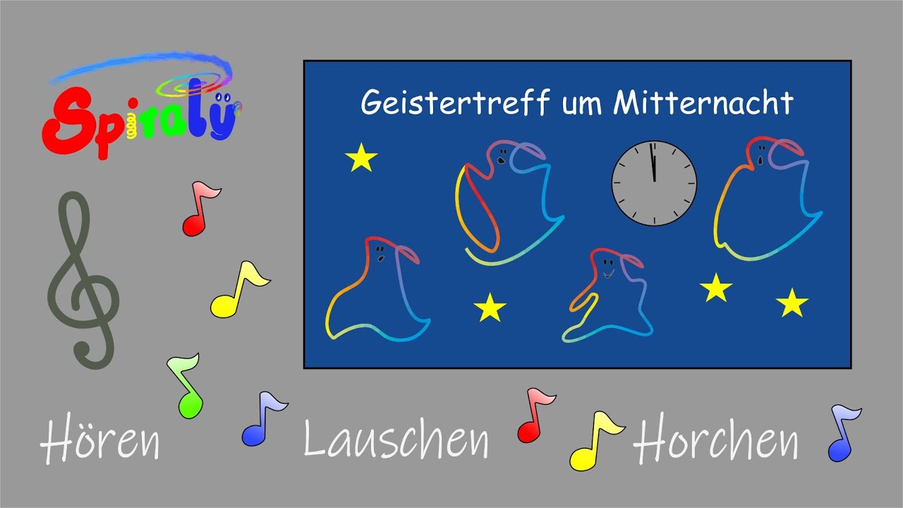 Spiralӱ zum Hören - Lauschen - Horchen : Geister 2 - Geistertreff ...