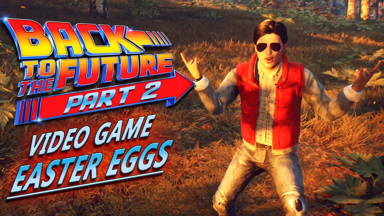 Back To The Future Easter Eggs - Part 2 | Video Game References - YouTube