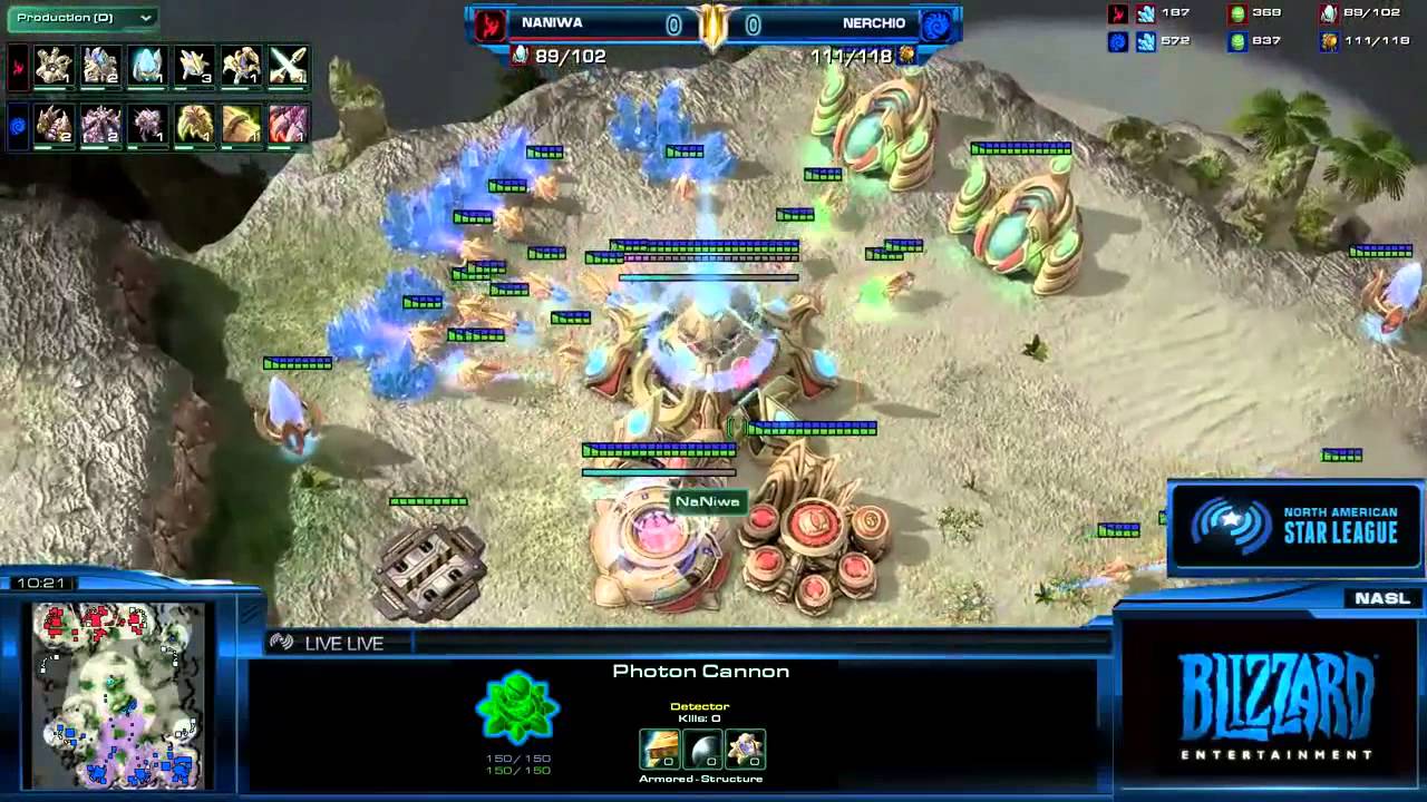 SC2 Naniwa vs Nerchio PvZ Game 4 Starcraft 2 gameplay - YouTube