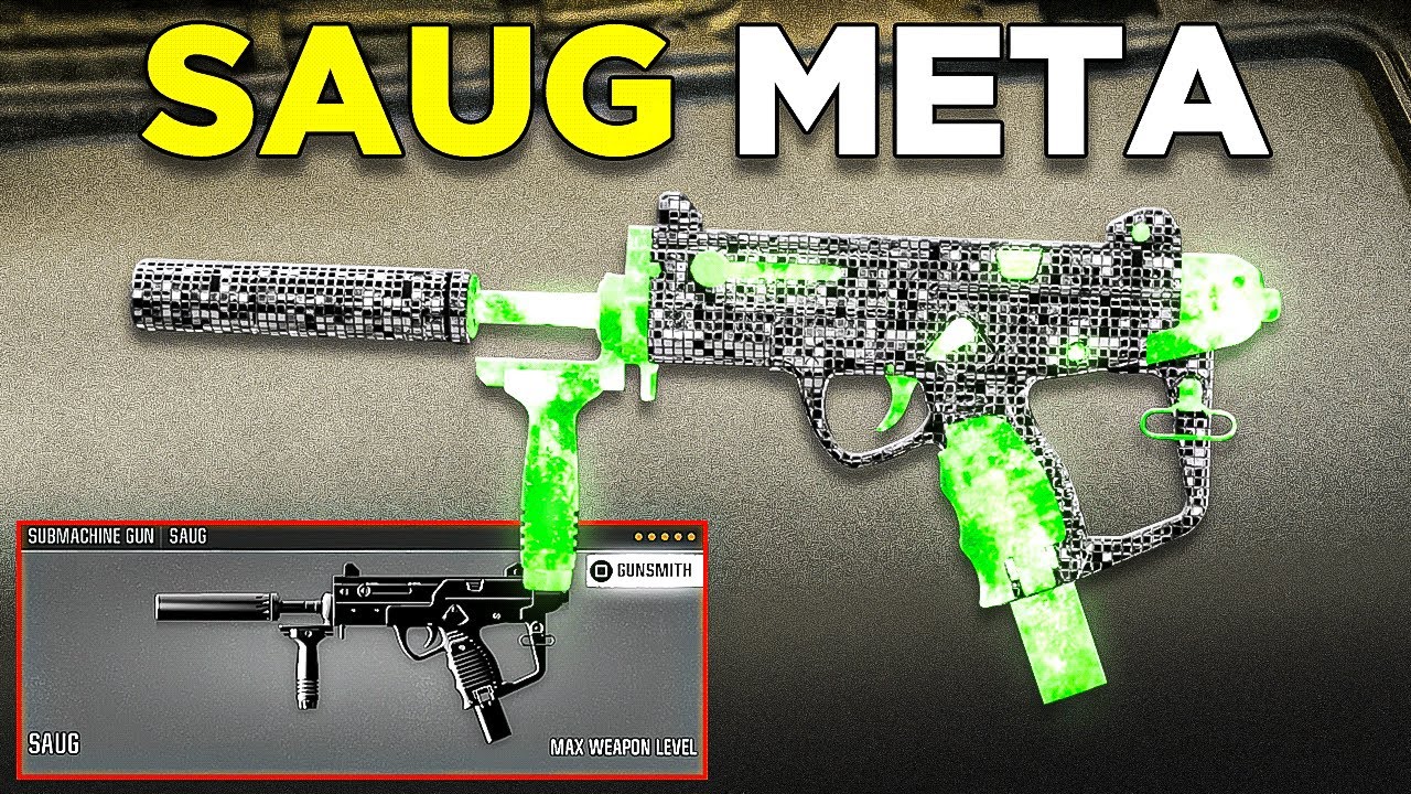 new *META* SAUG CLASS is INSANELY BROKEN in BO6! 🤯 (Best SAUG Class ...