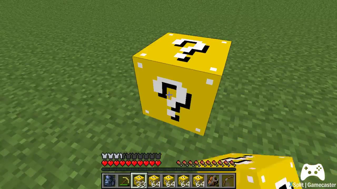 Minecraft:survival! Dangerous lucky blocks take over! - YouTube