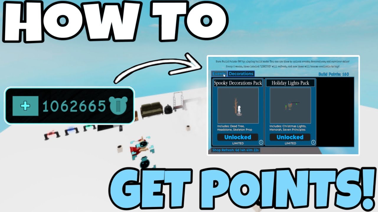 How To Get BUILD MODE SHOP POINTS! | Piggy Build Mode - YouTube