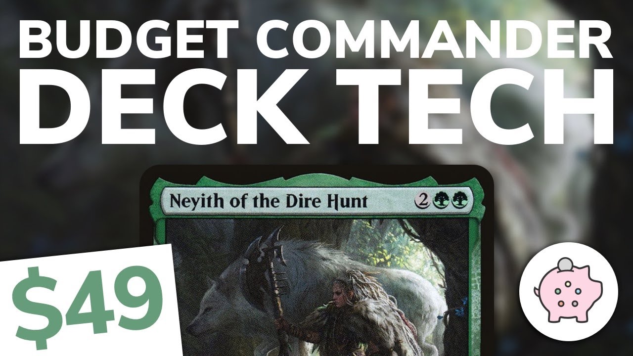 Neyith of the Dire Hunt | Budget Commander Deck Tech $49 | Fight | EDH ...