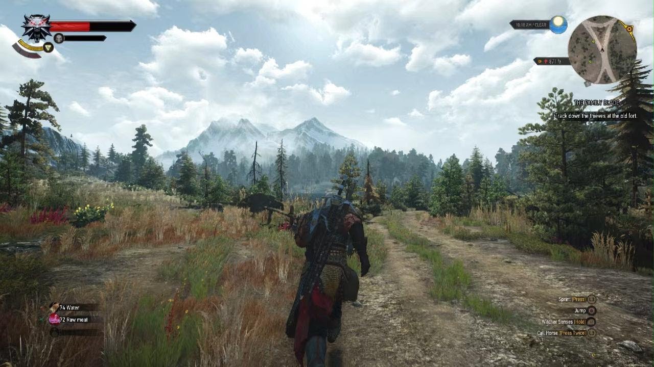 The Witcher 3: Wild Hunt glitch - YouTube