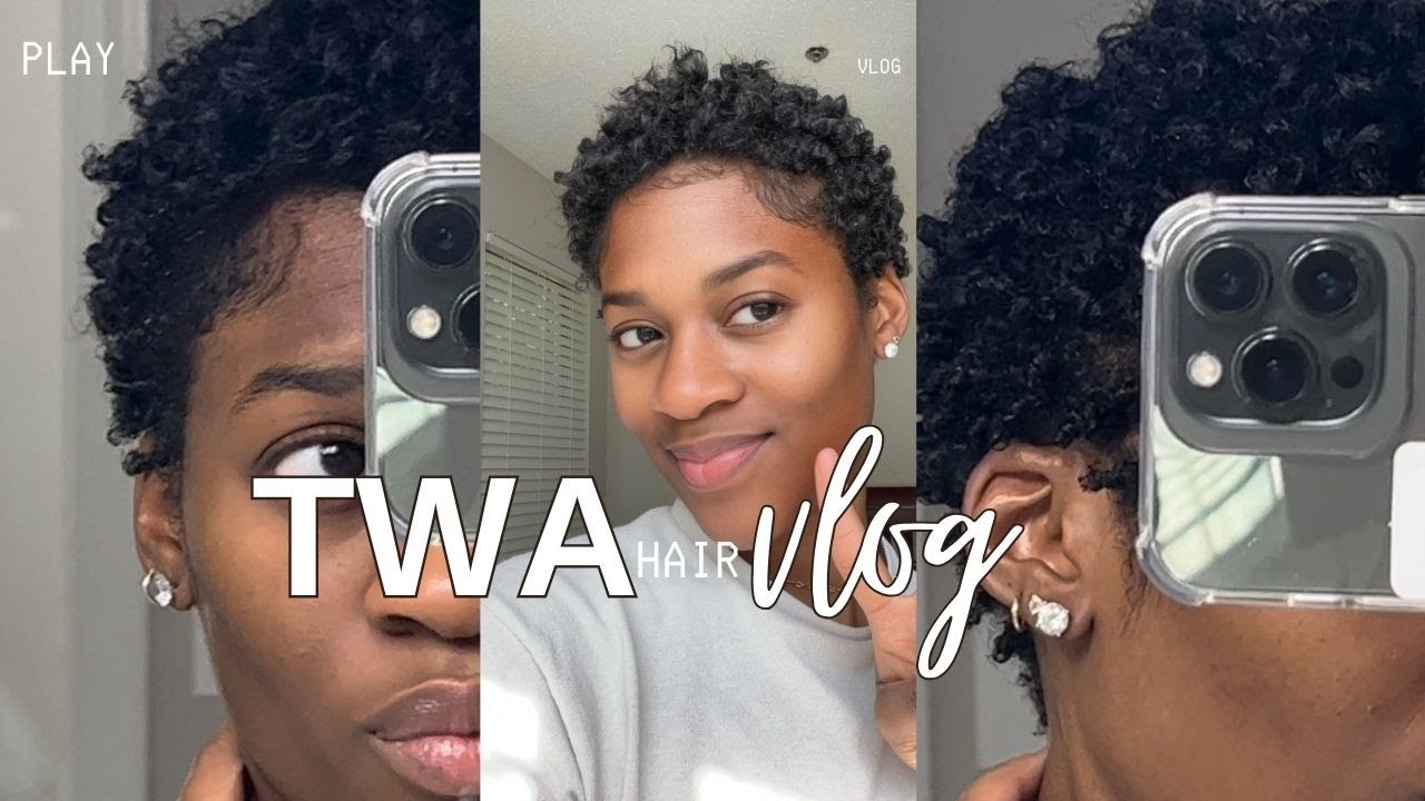 HOW TO STYLE YOUR TWA | DEFINED LOOK + WHAT PRODUCTS I USE - YouTube