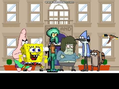 MUGEN battle #4852: Spongebob Squarepants vs Regular Show