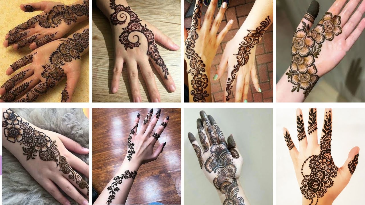 Bail Mehndi Designs For Handseasy And Simple Mehndi Design Youtube