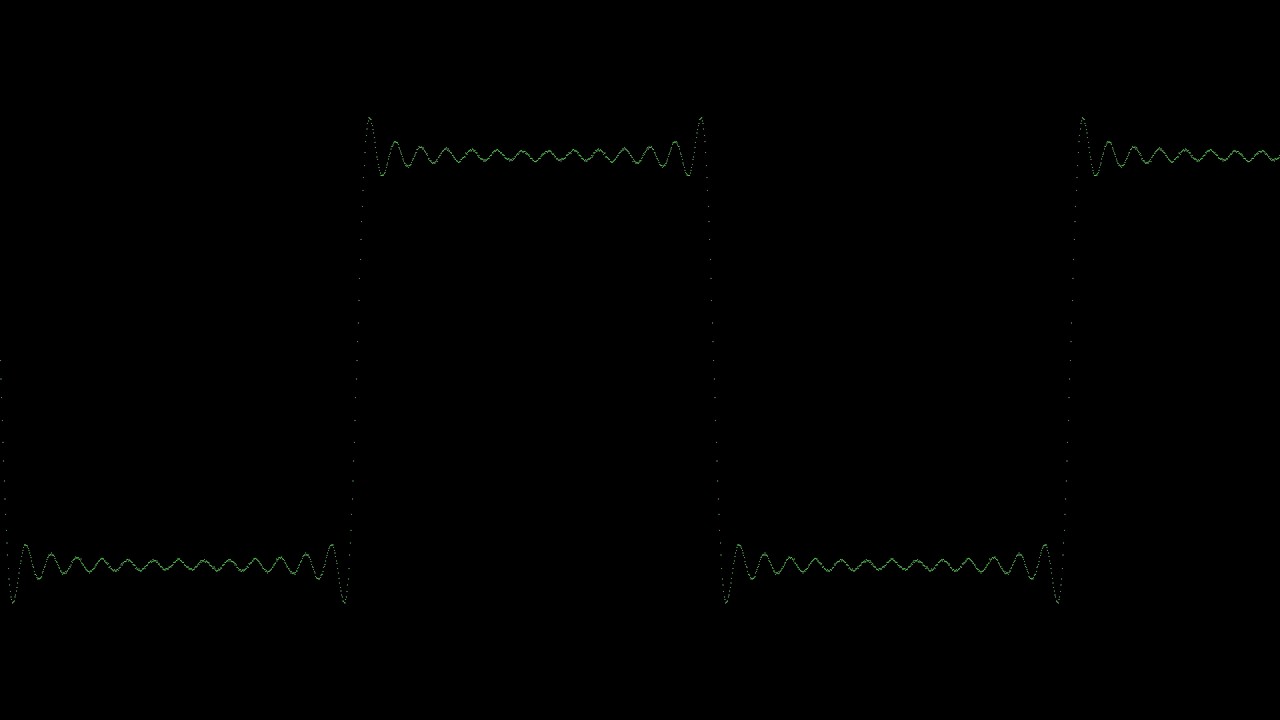 Sine wave synth and square wave fourier series - YouTube