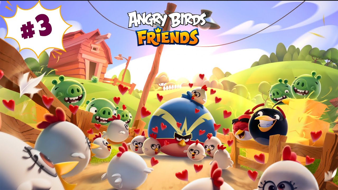 First Gameplay | ANGRY BIRDS FRIENDS - Piggy Tower (FLOOR 11-15) - YouTube